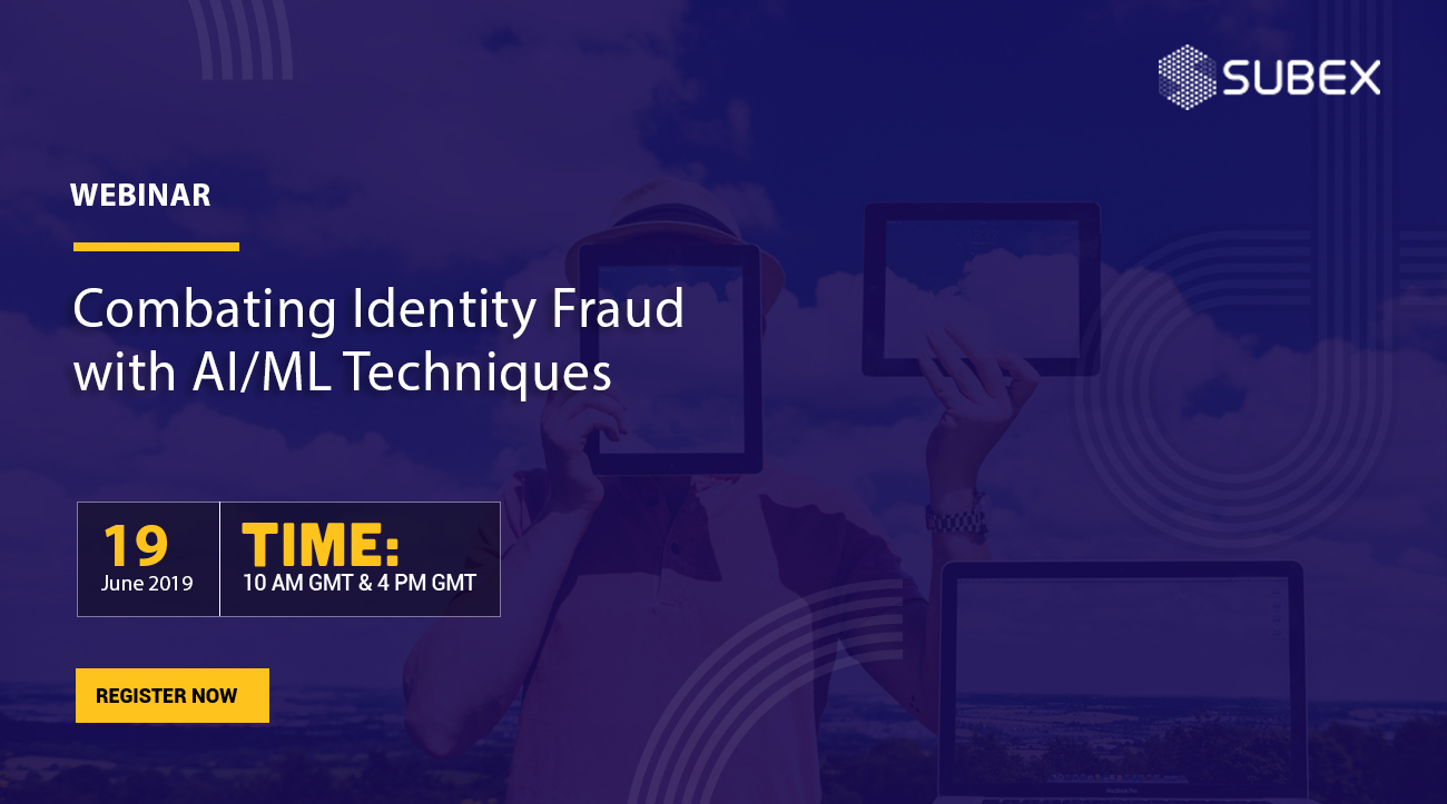 Webinar Combating Identity Fraud With Ai Ml Capabilities